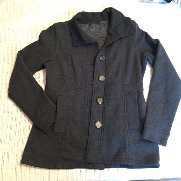 Prana | Jackets & Coats | Prana Gray Button Up Jacket | Poshmark